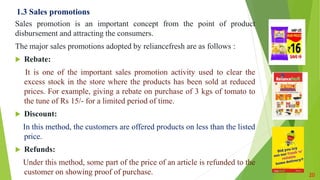 Reliance fresh loyalty | PPTX