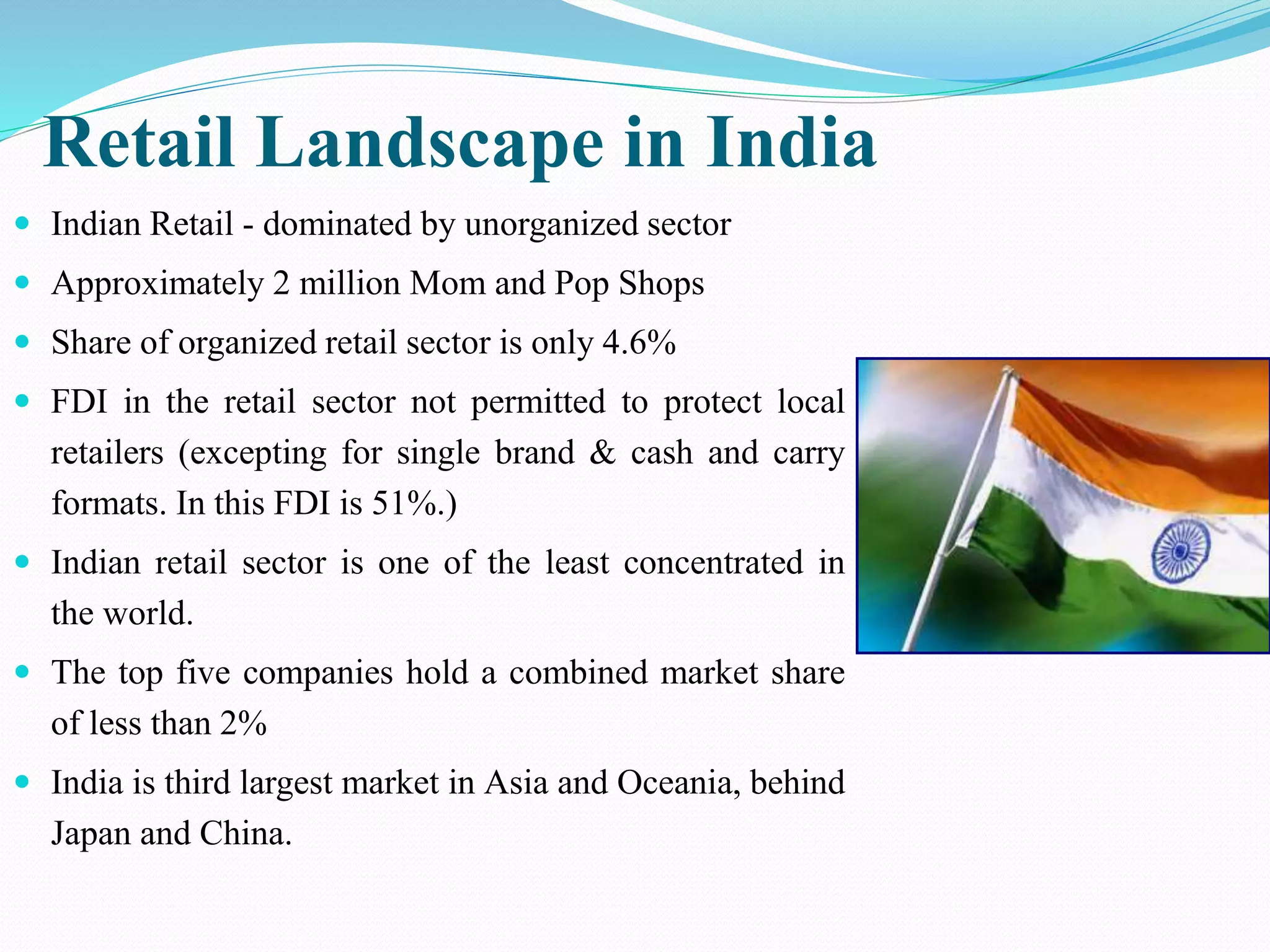 Retail sector in India | PPTX