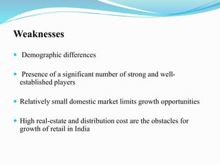 Retail sector in India | PPTX