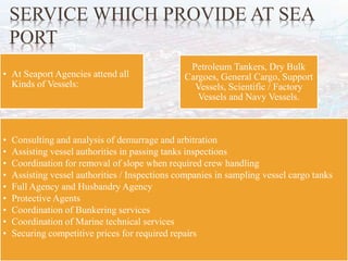 SERVICE MARKETING ON PORTS | PPTX