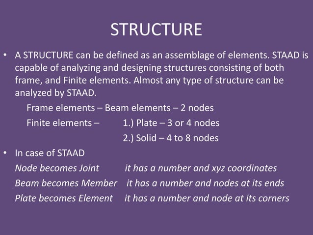 Final ppt on staad pro | PPTX