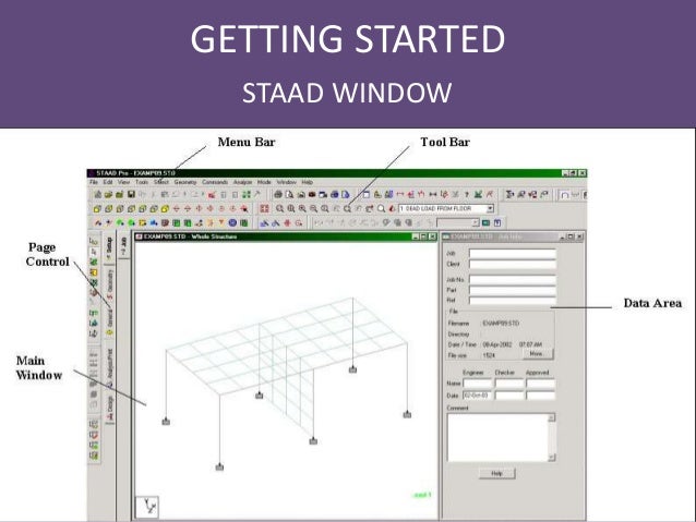 Final ppt on staad pro