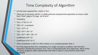 Tower Of Hanoi -A MatheMatical PuZzle | PPTX