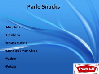 Parle Products | PPTX