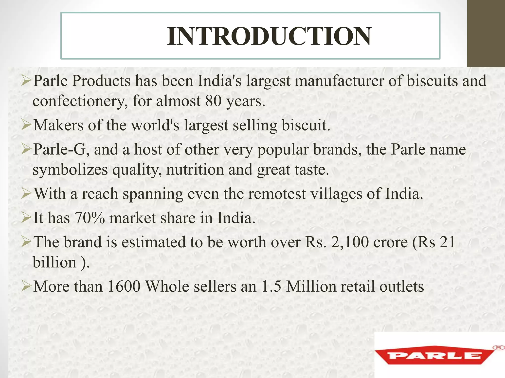 parle-g presentation | PPTX