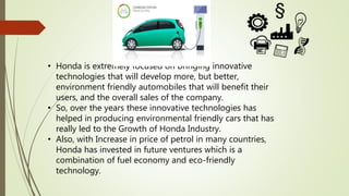 Honda PEST Analysis | PPTX