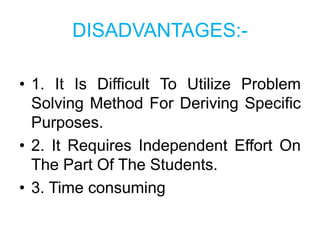 FINAL PPT PROBLEM SOLVING METHOD (1).pptx | Free Download