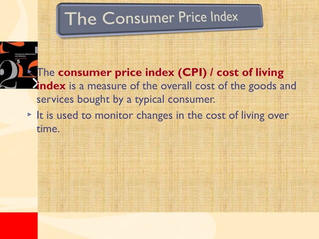 Types Of Index Numbers | PPT | Stocks and Bonds | Personal Investing