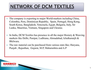 working capital management dcm textile | PPTX