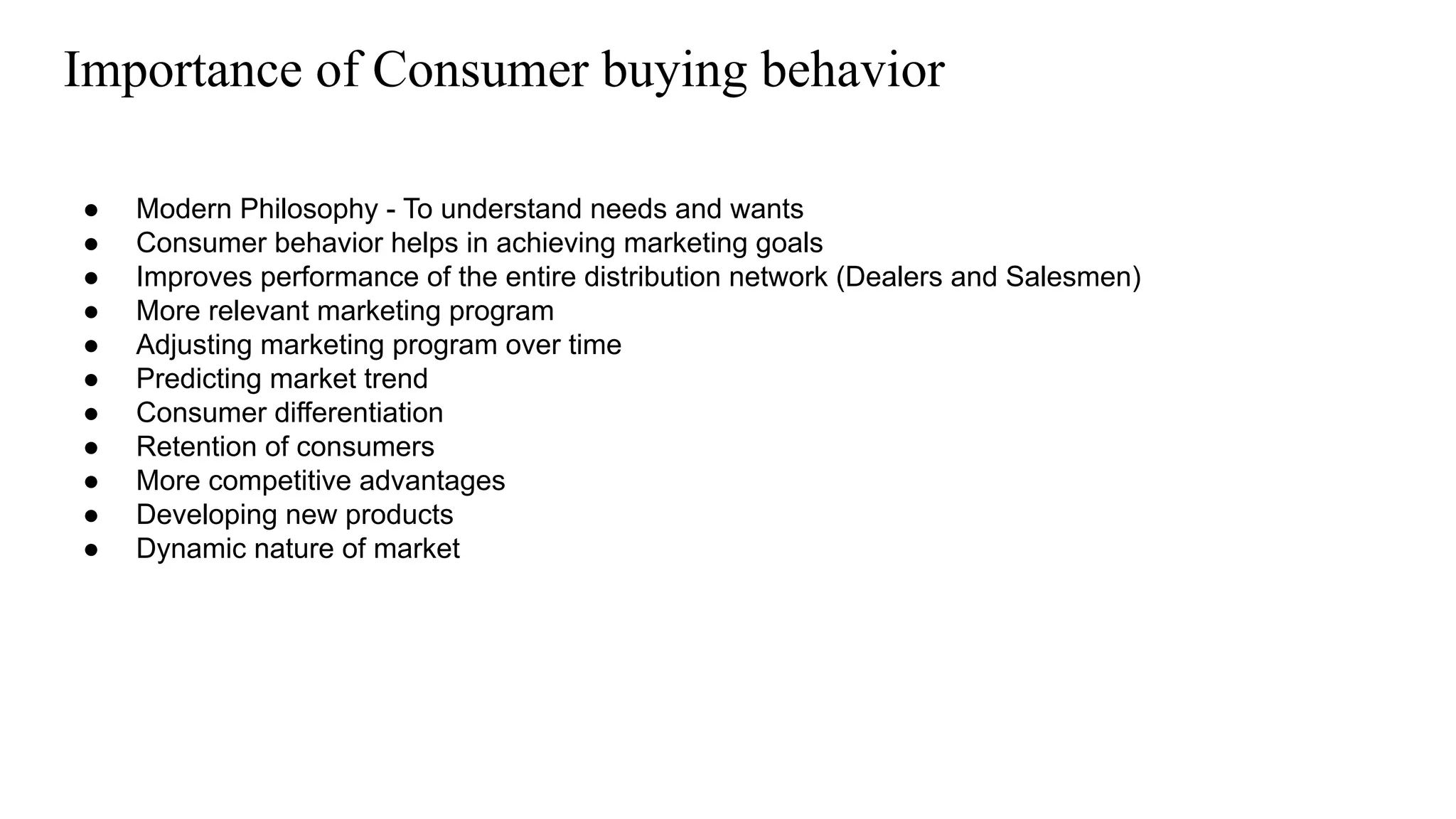 Consumer Buying Behaviour, Customer Handling, Retail Marketing and ...
