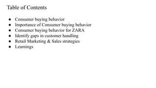 Consumer Buying Behaviour, Customer Handling, Retail Marketing and ...