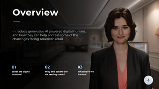 Conversational digital humans: The future of retail? | PDF