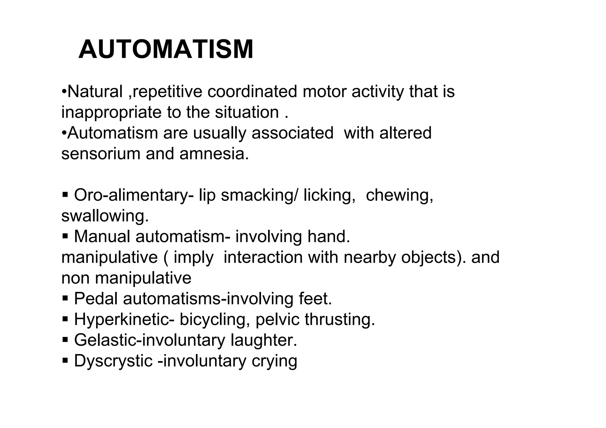 semiological classification of seizure, localisation and lateralisation ...