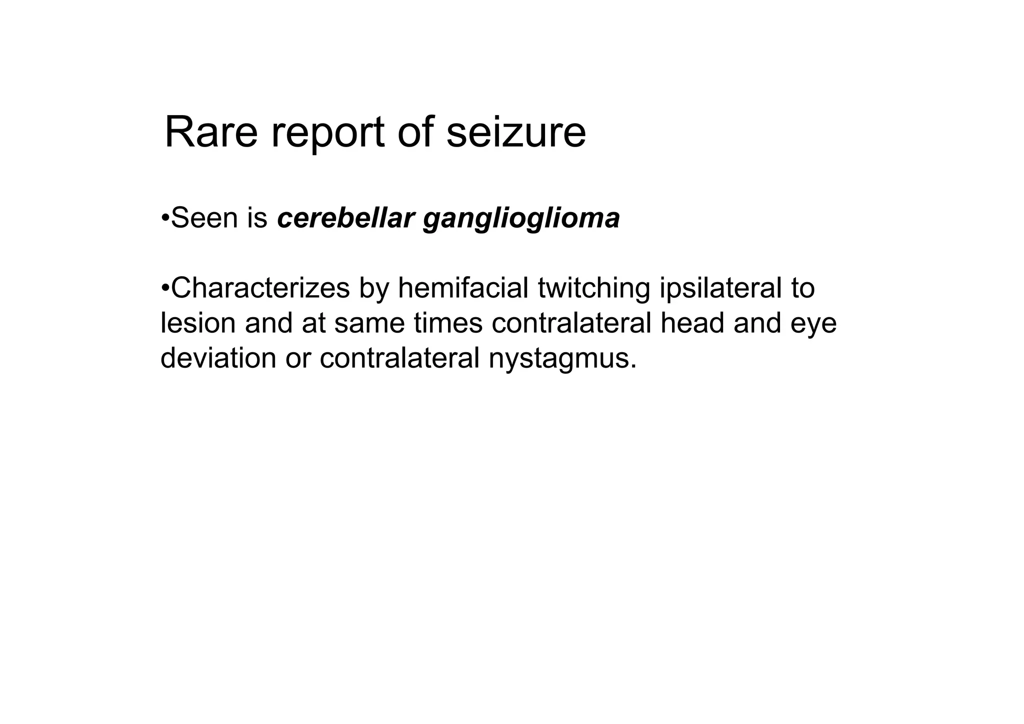 semiological classification of seizure, localisation and lateralisation ...