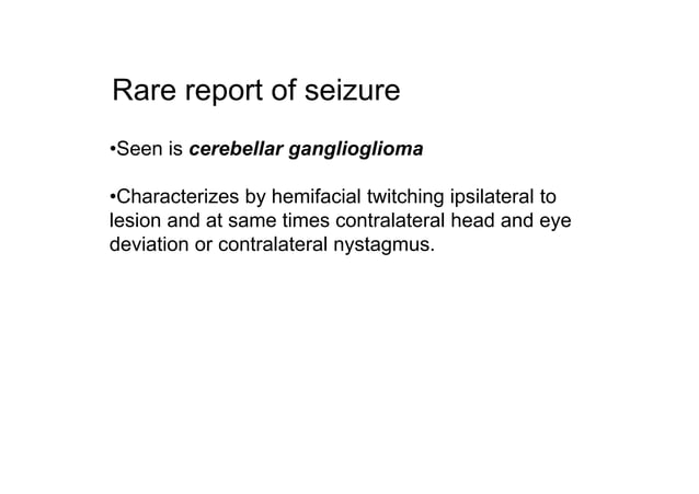 semiological classification of seizure, localisation and lateralisation ...