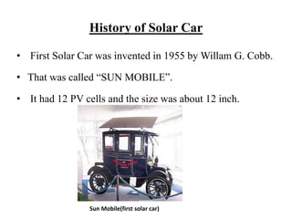 ppt solar car | PPTX