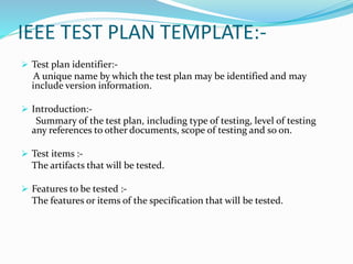 test plan | PPT
