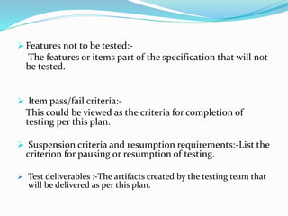 test plan | PPT