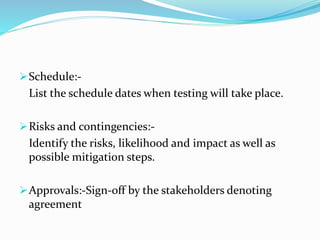 test plan | PPT