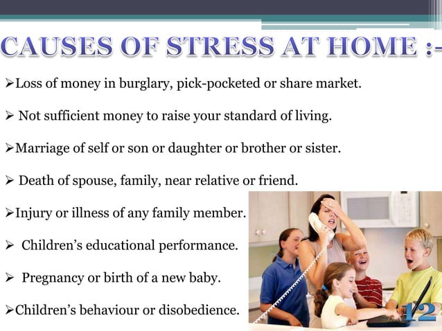 Stress Management (causes of stress n how to manage them) by Sukant ...