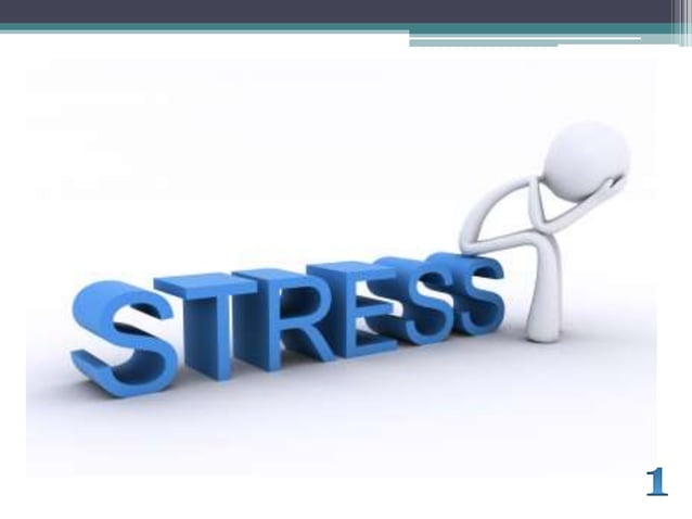 Stress Management (causes of stress n how to manage them) by Sukant ...