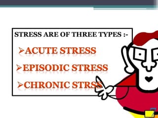 Stress Management (causes of stress n how to manage them) by Sukant ...