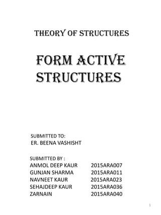 Form active structure system (1) | PDF