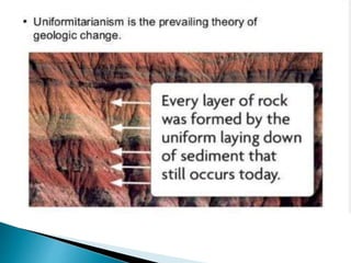 Final ppt uniformitarianism | PPTX