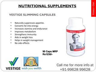 Vestige Business Plan 9176312345 | PPT