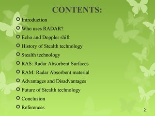 stealth technology | PPT