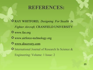 stealth technology | PPT