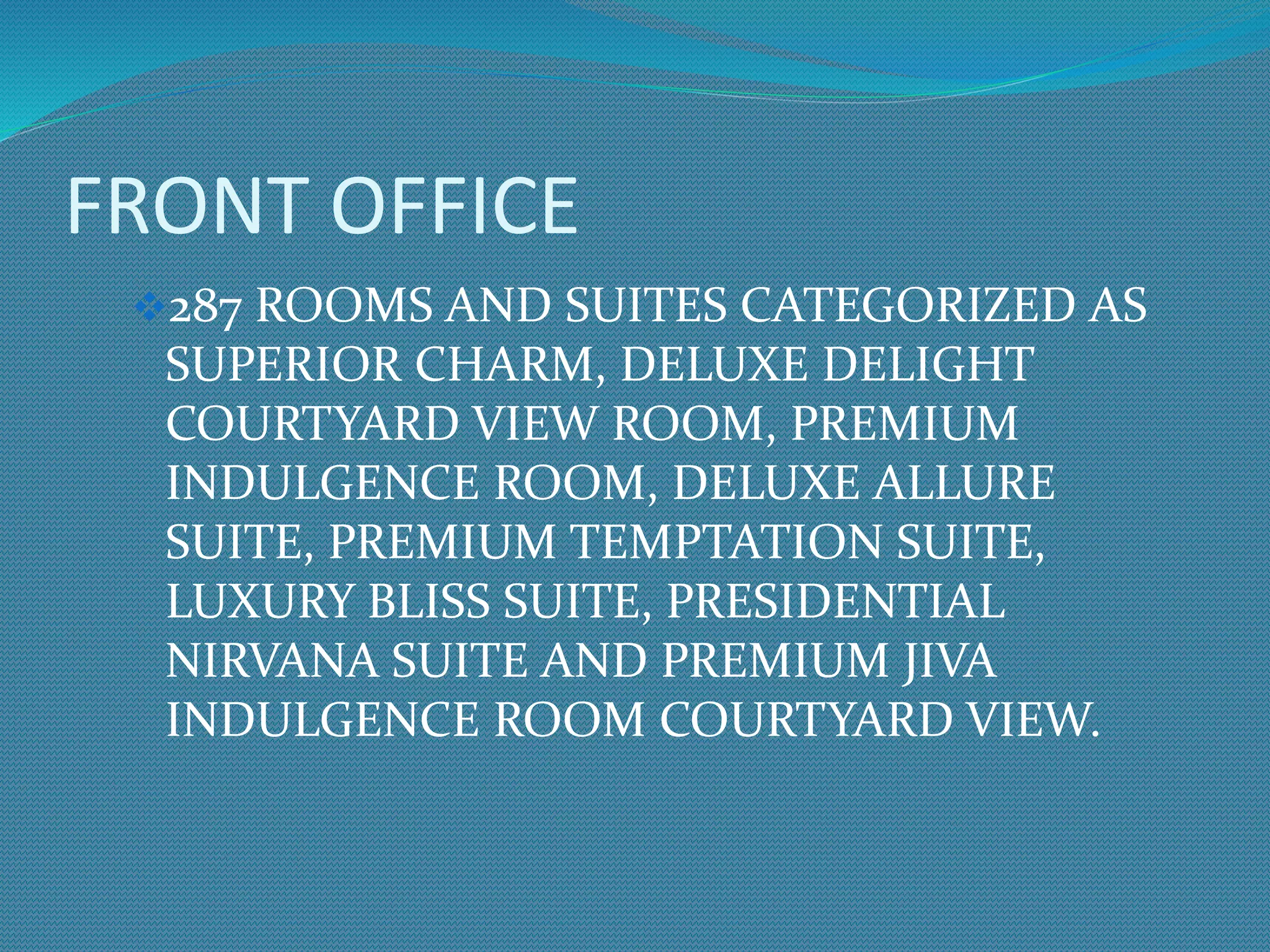 INDUSTRIAL TRAINING PPT vivanta surajkund, by DEEPIKA DAYAL | PPT