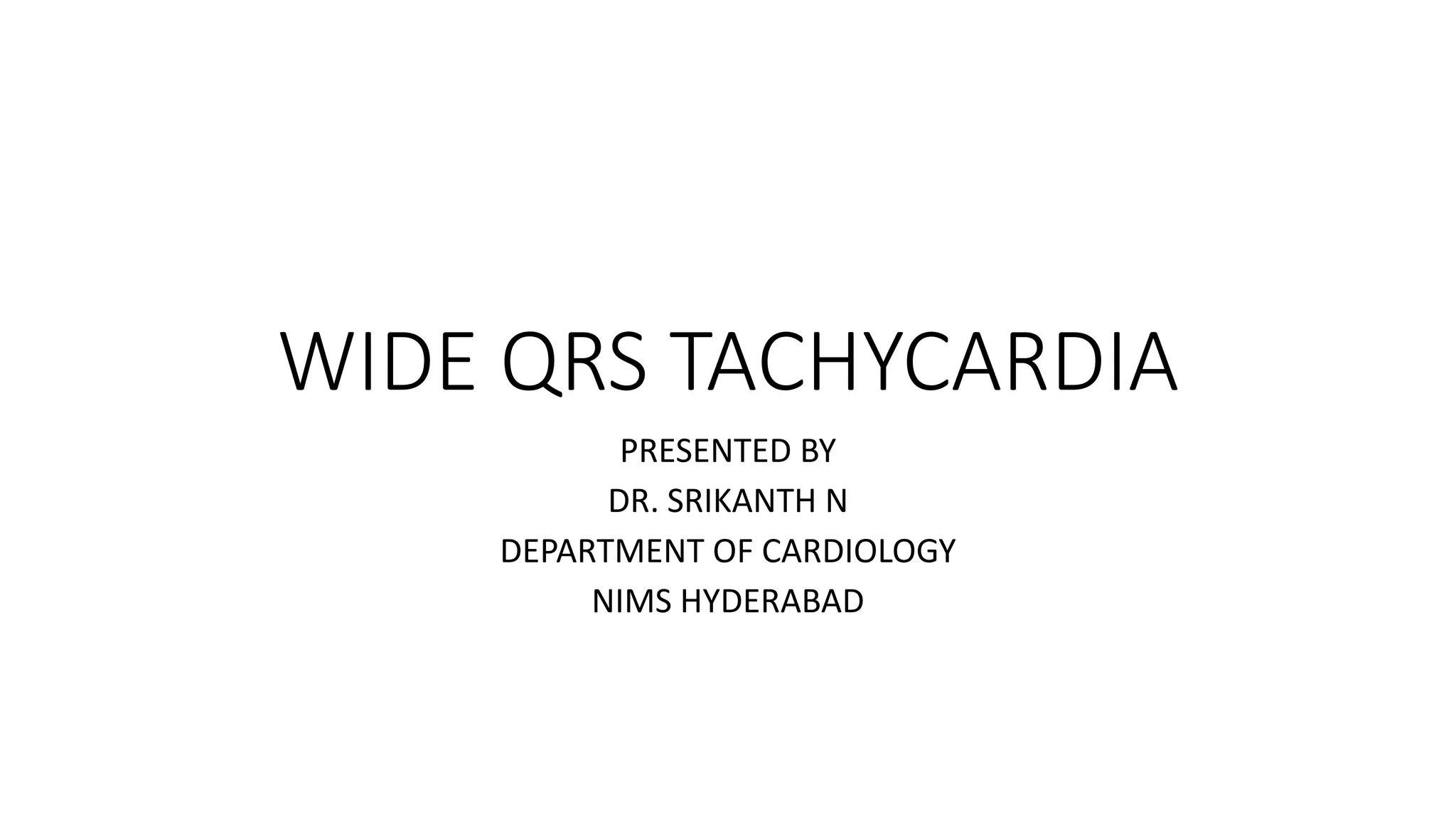 wide complex tachycardia.pptx