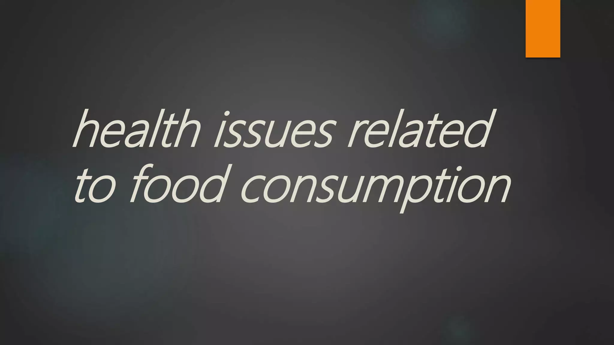 Environmental issues related to food industry | PPTX