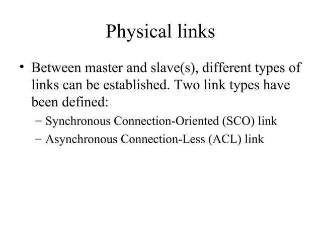 Wireless personal area networks(PAN) | PPT | Computer Networking ...