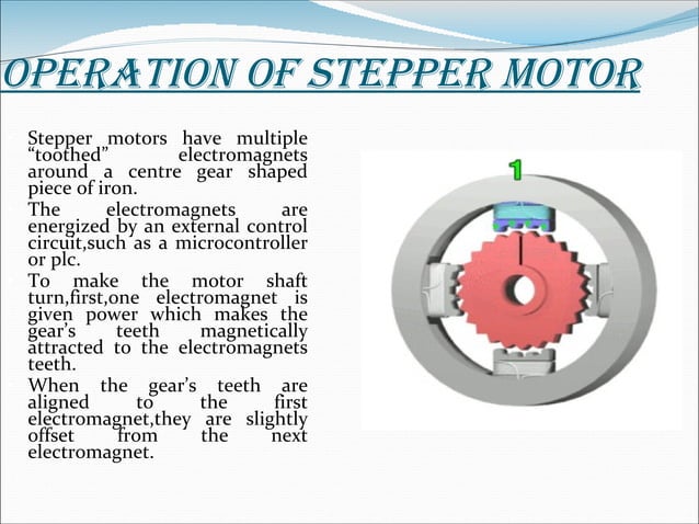 stepper motor | PPT | Computing | Technology & Computing