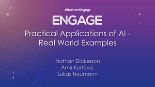 Practical Applications of AI: Real World Examples | PPT