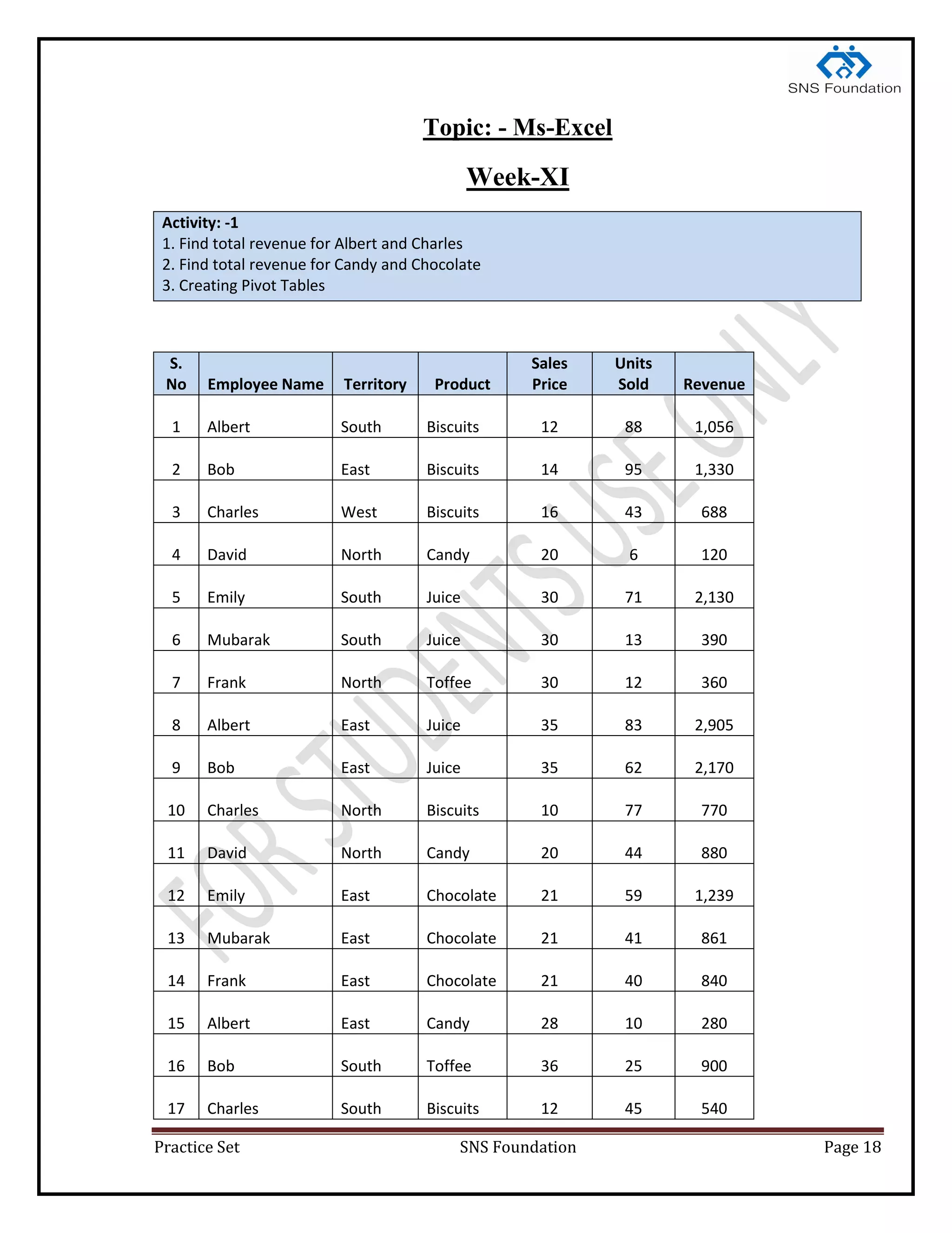 6 months module of Basic computer training | DOCX