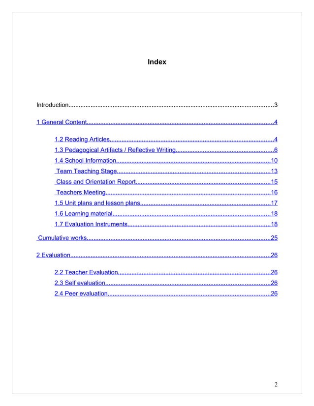 Final Practicum Portfolio | DOC