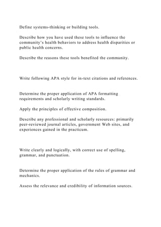 Final Practicum Presentation DraftThe MPH Practicum course p.docx