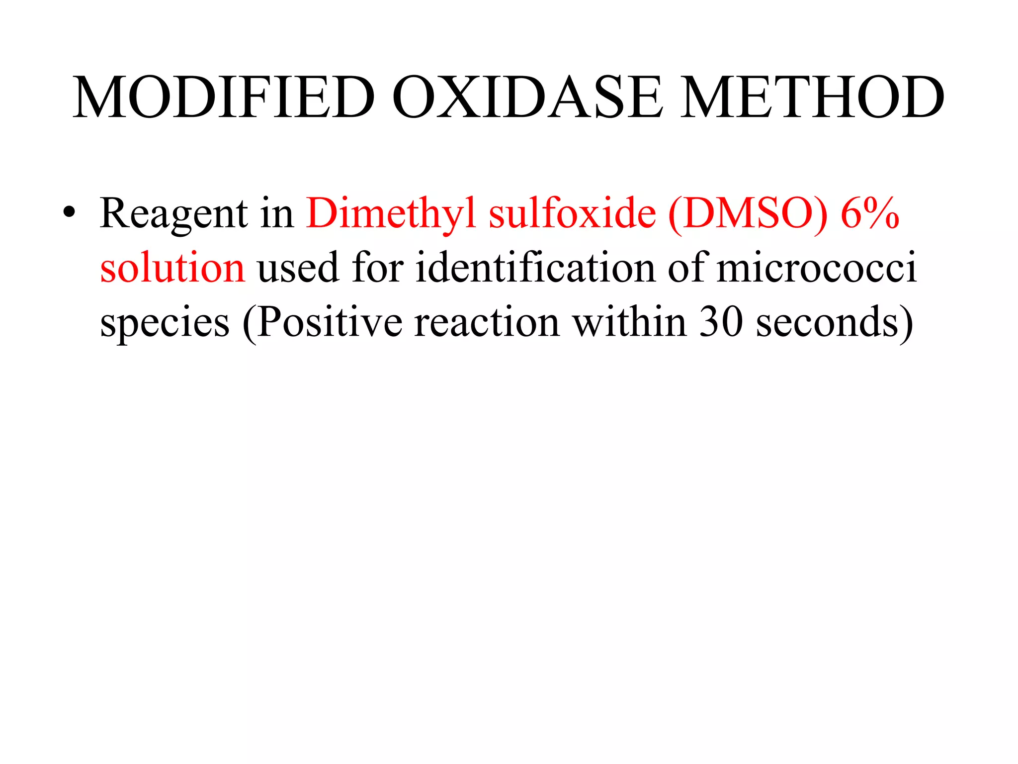 OXIDASE, CATALASE, COAGULASE TESTS.pptx