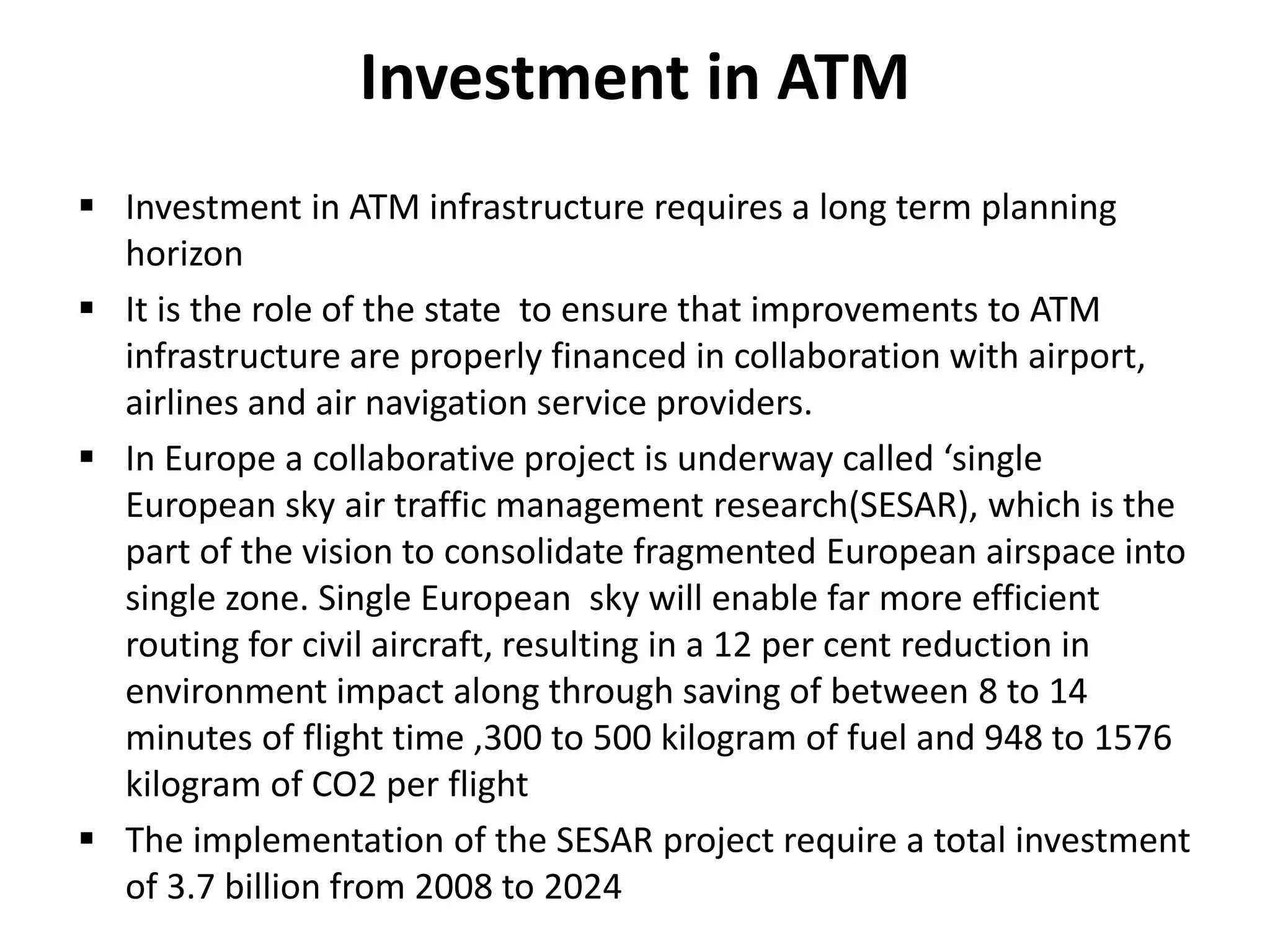 Modernizing Aviation to Maximize its Benefits | PPT Modernizing Aviation to Maximize its Benefits | PPT