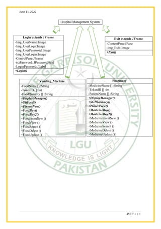 Hospital Management System Documentation Java | PDF