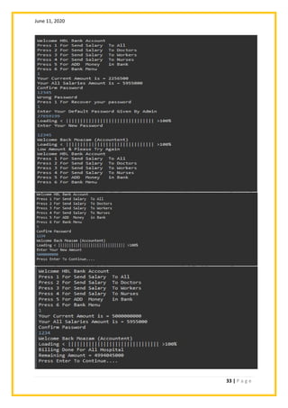 Hospital Management System Documentation Java | PDF