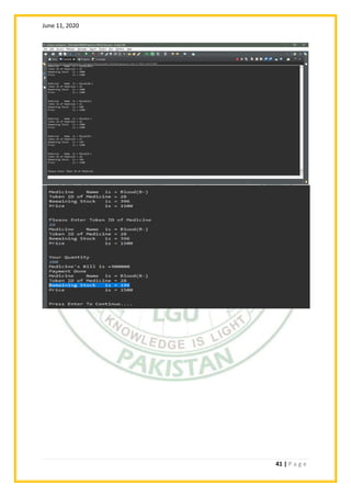 Hospital Management System Documentation Java | PDF