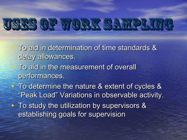 Final pres. work sampling (3) | PPT