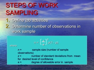 Final pres. work sampling (3) | PPT