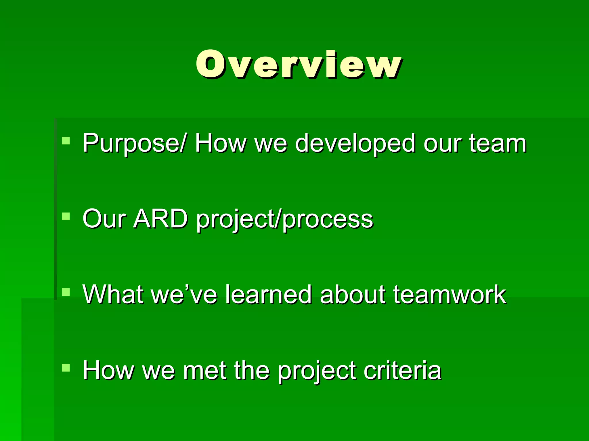 Final pres. part 1 | PPT