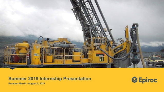 Epiroc Summer Internship Final Presentation | PDF | Digital Audio ...