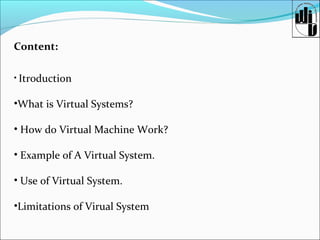Virtual System | PPT